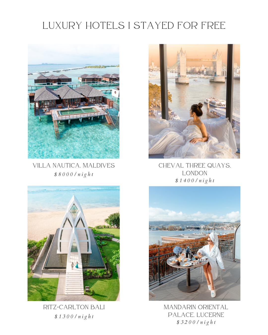 Hotel Collaboration Guide and Templates to Get Free Hotel Stays – Tramnble